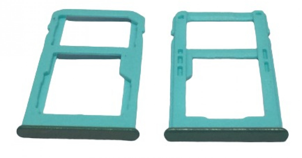 SAMSUNG M40 Sim Card Slot Sim Tray Holder Part and Memory Card Tray - Green