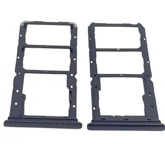 VIVO Y83 Sim Card Slot Sim Tray Holder Part and Memory Card Tray - Black